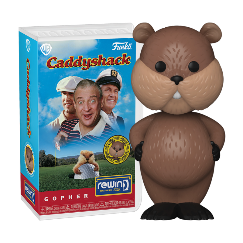PRE-ORDER Caddyshack - Gopher Blockbuster Rewind Vinyl Figure - PRE-OR – Hero Stash