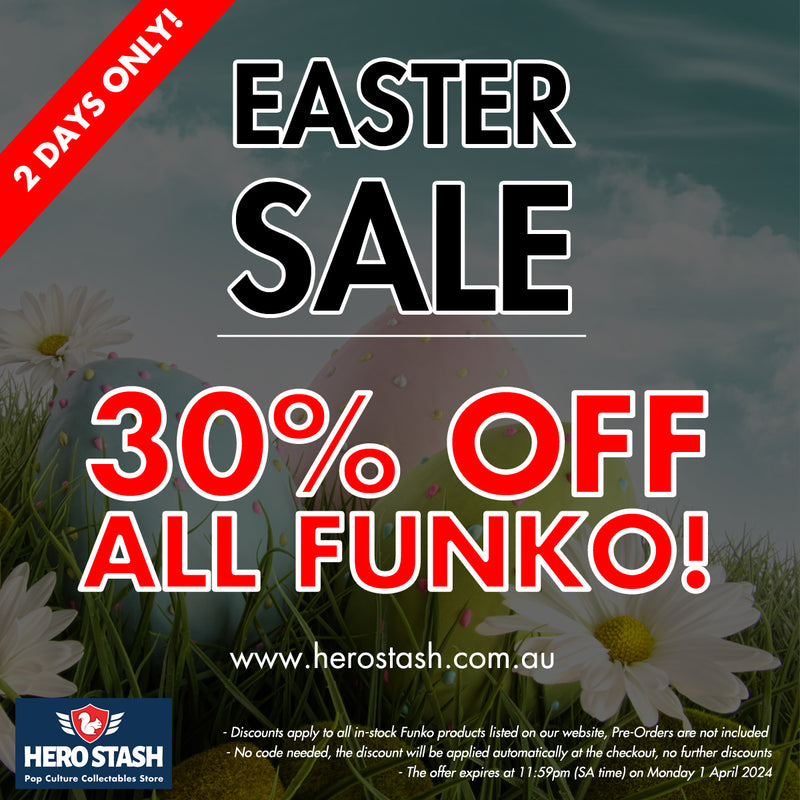 30% Off All Funko! Easter 2024 Sale – Hero Stash