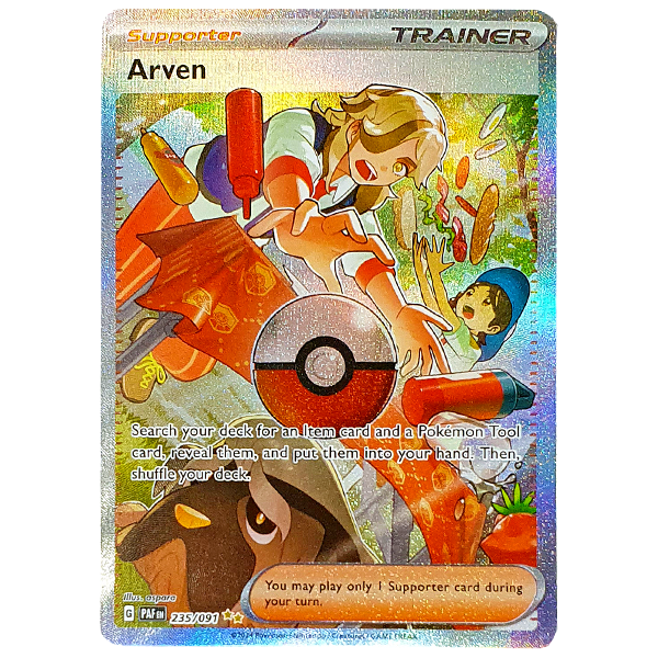 POKÉMON TCG - Arven Special Illustration Rare - 235/091 – Hero Stash