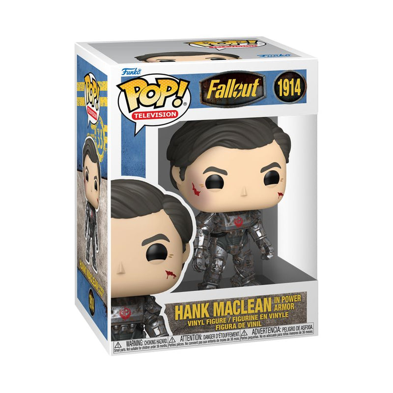 PRE-ORDER Fallout - Hank MacLean in Power Armor Pop! Vinyl Figure - PR ...