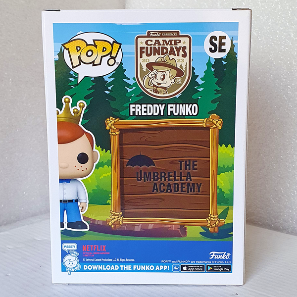 Funko Camp Fundays 2023 - Freddy Funko as Number Five (Bloody) Exclusi ...