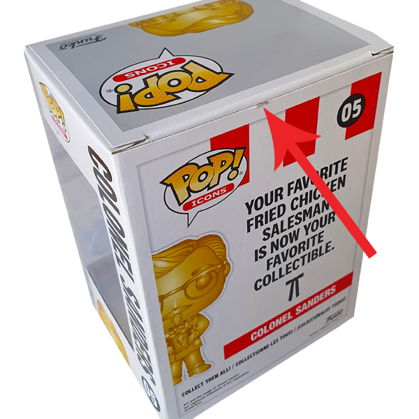 KFC - Colonel Sanders (Gold) Funko Shop Exclusive Pop! Vinyl Figure ...