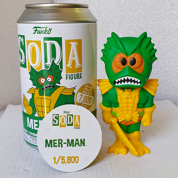 Masters of the Universe - Mer-Man Common SODA Figure – Hero Stash