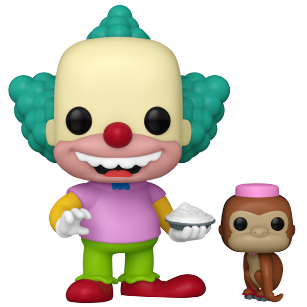 The Simpsons - Krusty with Mr. Teeny Pop! Vinyl Figure – Hero Stash