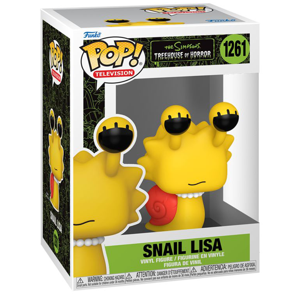 The Simpsons Treehouse of Horror - Snail Lisa Pop! Vinyl Figure – Hero ...