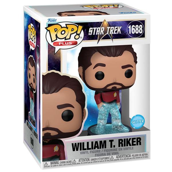 Star Trek - William T.Riker Transporting Pop! Vinyl Figure – Hero Stash
