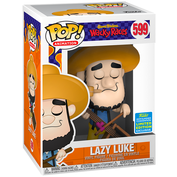 Wacky Races - Lazy Luke SDCC 2019 Exclusive Pop! Vinyl Figure – Hero Stash