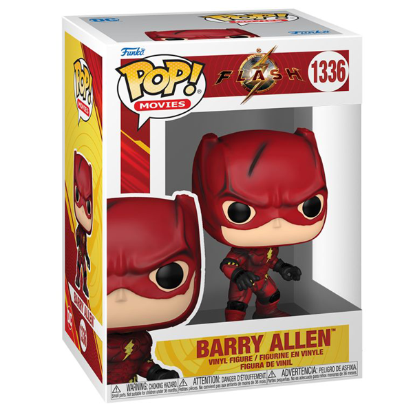 The Flash (2023) - Barry Allen (Red Suit) Pop! Vinyl Figure – Hero Stash